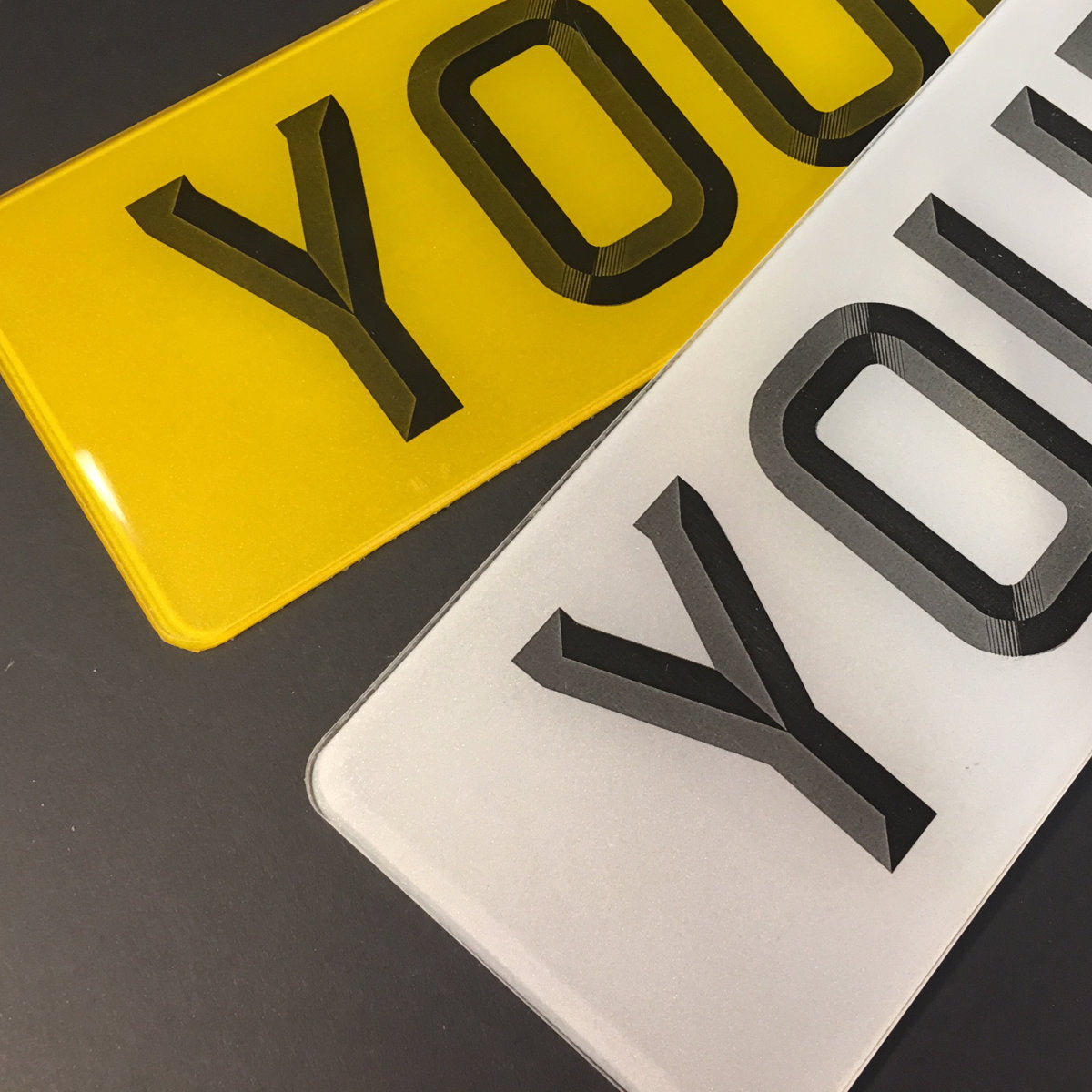 3D and 4D plates - Same day shipping